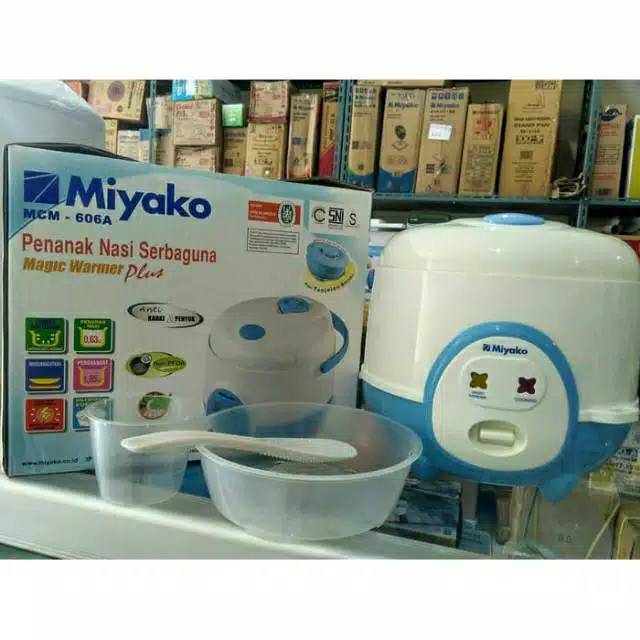 Jual Magicom Miyako 0,6 Liter 606A | Shopee Indonesia