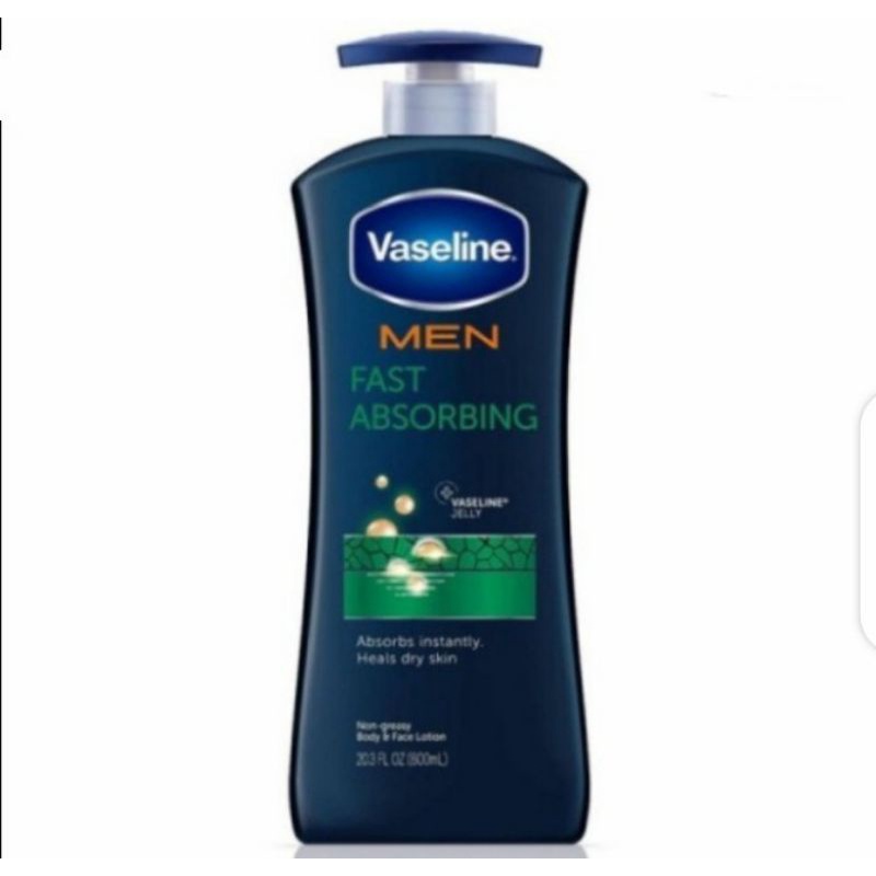 Jual Vaseline Men Fast Absorbing Body Lotion 600ml | Shopee Indonesia