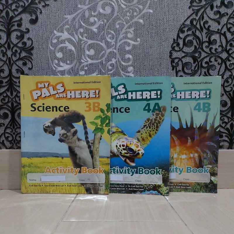 Jual My pals are here Science Activity Book 3B / 4A / 4B SECOND (HRG 1 ...