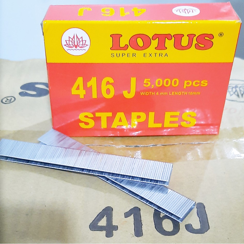 Jual LOTUS 416J isi Staples tembak - Super Heavy Duty - Staples gun ...