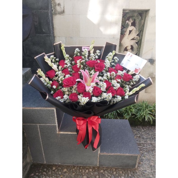 Jual Buket bunga segar, buket bunga cantik, bunga cantik, handbouquet ...