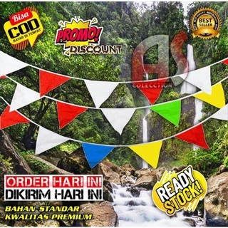 Jual Bendera Segitiga Warna Warni Terlengkap & Harga Terbaru April 2024 ...