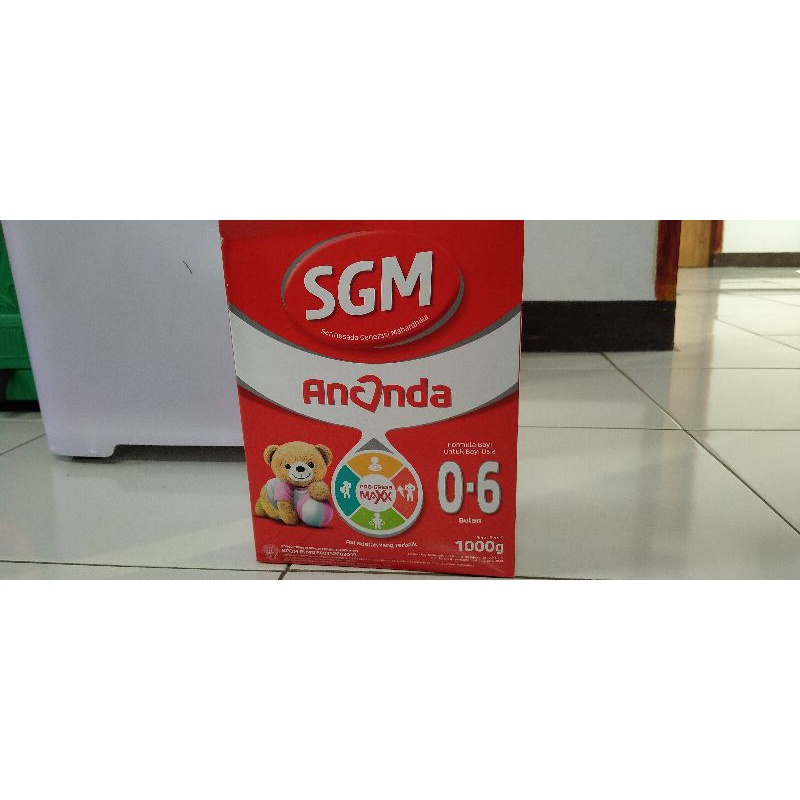 Jual SGM ananda 0-6 1000 gram (dus penyok) | Shopee Indonesia