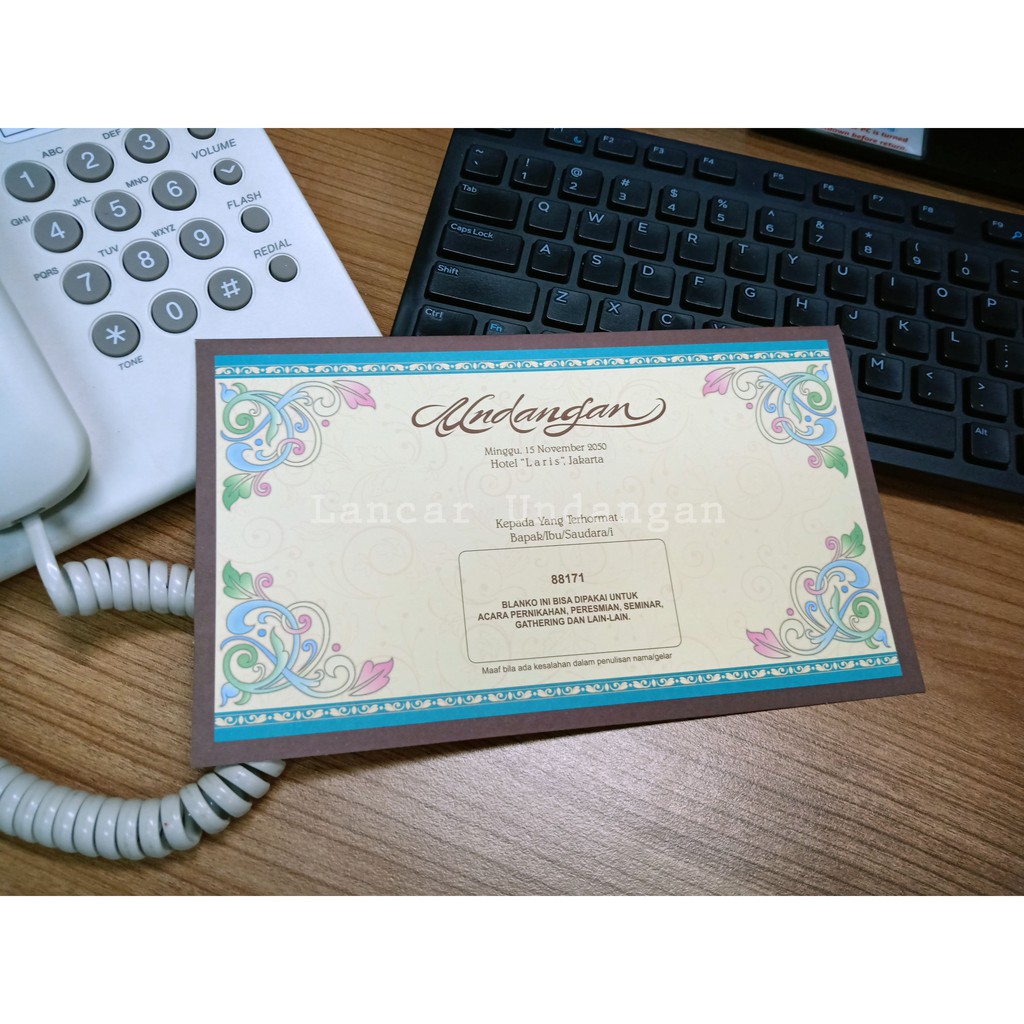 Jual Undangan Pernikahan / Undangan Mewah / Undangan Unik / Undangan ...
