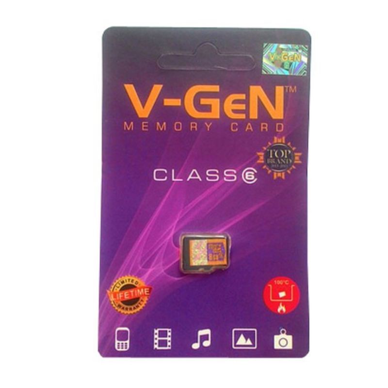 Jual MicroSD VGEN 8GB Class 6 Original 100% | Shopee Indonesia