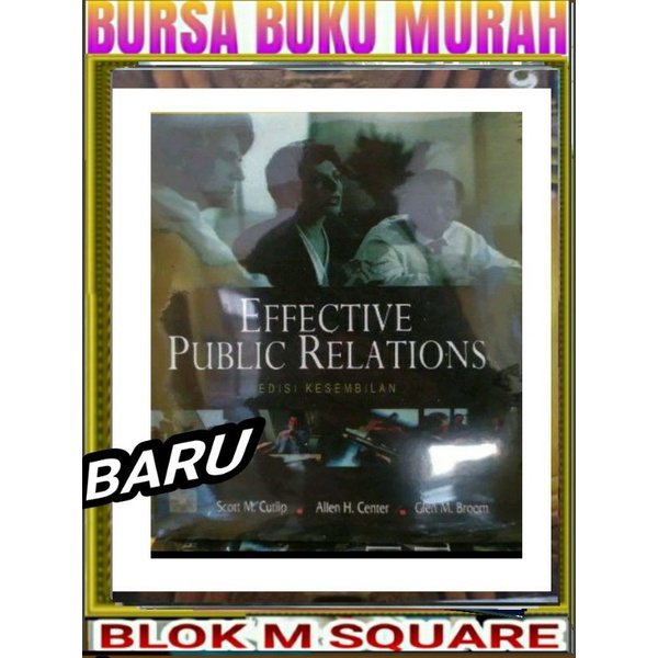 Jual Buku Effective Public Relations Shopee Indonesia
