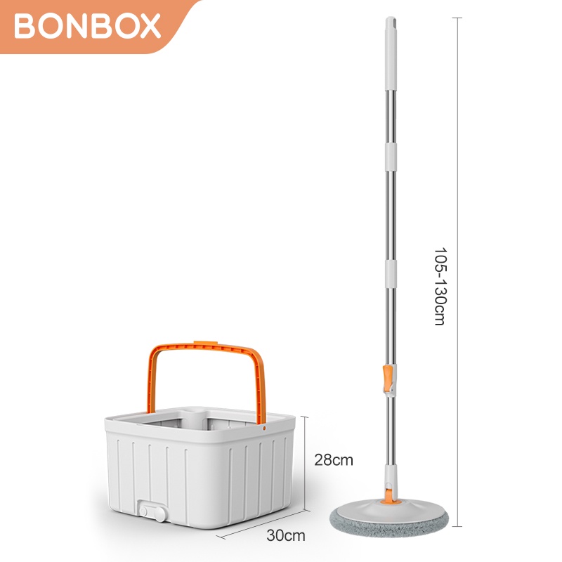 Jual [VOUCHER 4K] Bonbox Mop 2-in-1 Pel Lantai Membersih Hingga 360 Derajat Efisien Serat Pel ...