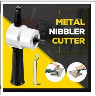 Jual Alat Potong Plat Besi Baja Nibbler Double Head Sheet Metal SAW Cutter Mesin Bor drill ...