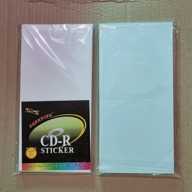 Jual STICKER CD / DVD LABEL HVS CHAMPION | Shopee Indonesia