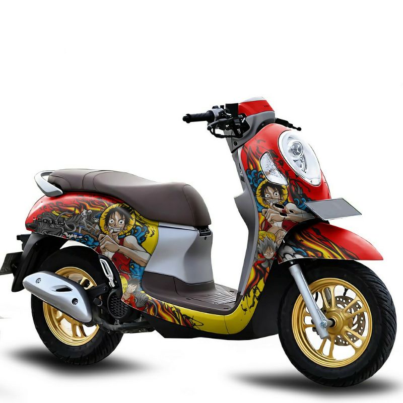 Jual CUSTOM DECAL STRIPING SCOOPY ONE PIECE | Shopee Indonesia