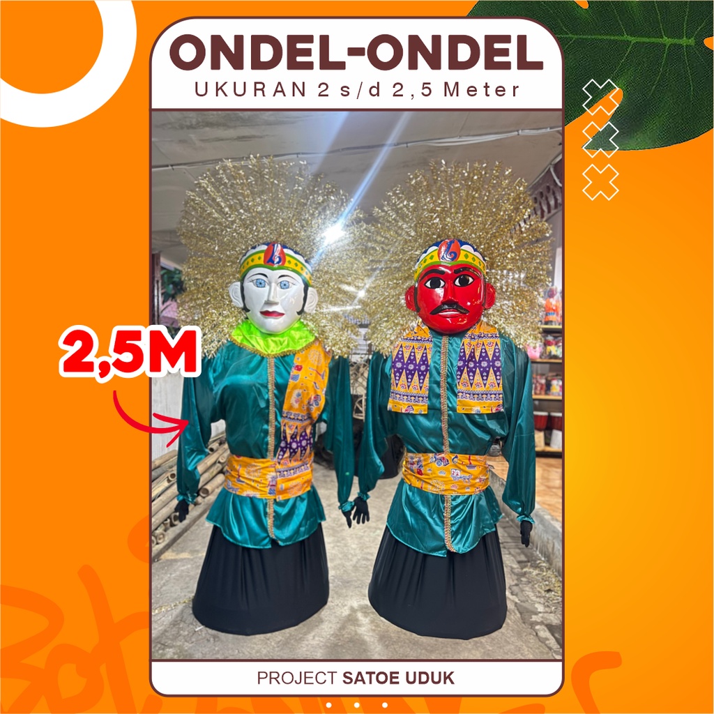 Jual Ondel-ondel 2,5 Meter | Shopee Indonesia