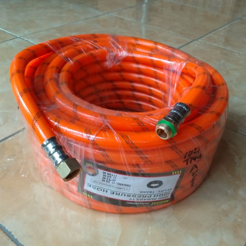 Jual Slang Selang Air Cuci Mobil Motor Steam Kompresor Angin 15m Mollar ...