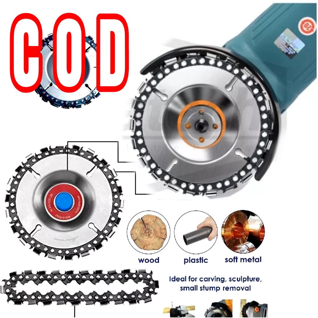 Jual Wood carving disc gerinda / Mata gergaji gerinda chainsaw 4" inch ...
