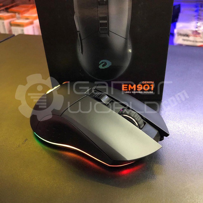 Jual Dareu EM901 Black Wireless Gaming Mouse | Shopee Indonesia