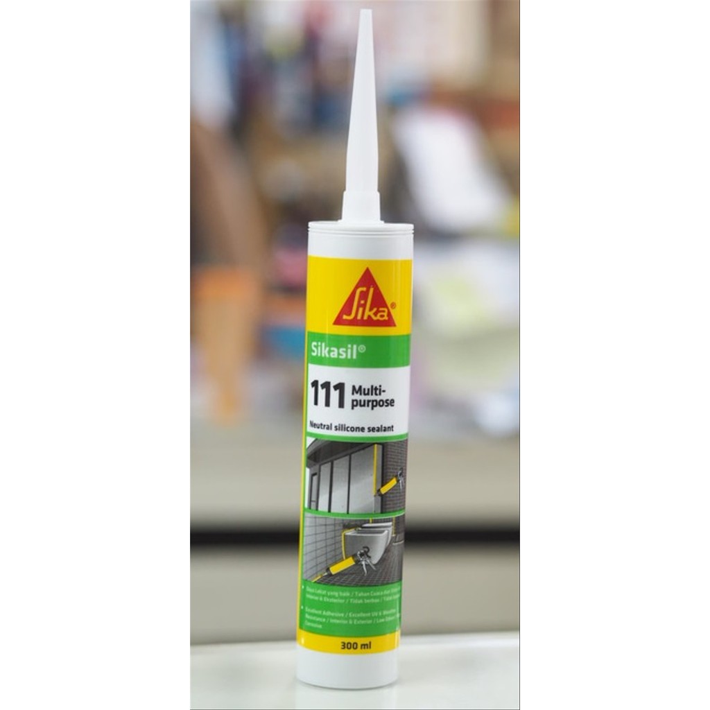 Jual Sikasil Ap sealant neutral 300 ml sika sikasil 111 multipurpose 300 ml | Shopee Indonesia