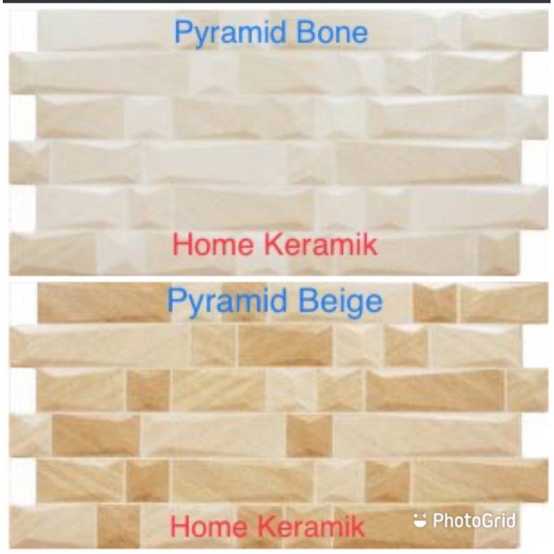 Jual Roman keramik interlock koleksi dPyramid size 30x60 kw 1 | Shopee ...