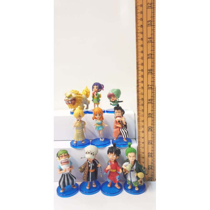 Jual Action figure one piece dkk wcf set isi 10 pcs | Shopee Indonesia