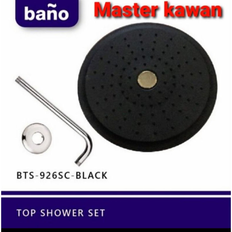 Jual Woll Shower Hitam / Wall Shower Bulat Black | Shopee Indonesia