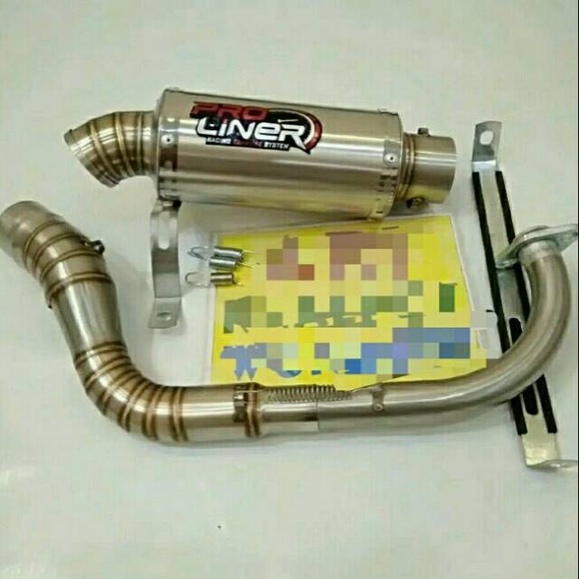 Jual Knalpot pro liner matic for beat vario mio scoopy fino aerox n max ...