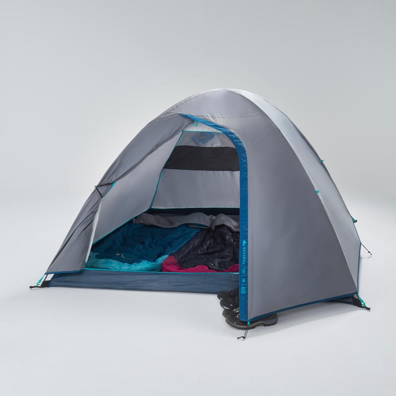 Jual TENDA QUECHUA CAMPING TENT MH100 - 3 PERSON | Shopee Indonesia