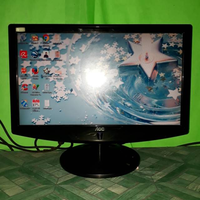 Jual LCD Monitor Komputer AOC 19inch wide 931sn | Shopee Indonesia