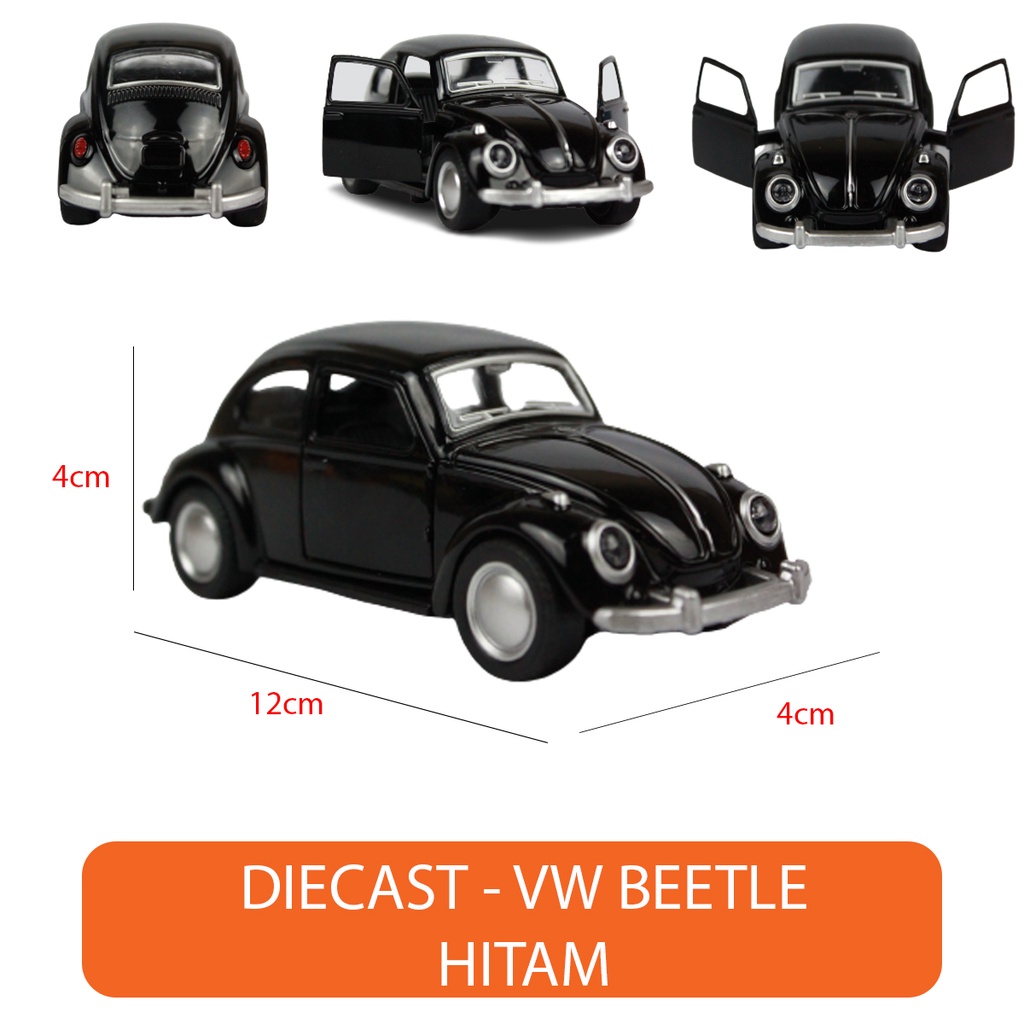 Jual Diecast VW Beetle, Miniatur Mobil VW, Miniatur Diecast Vintage ...