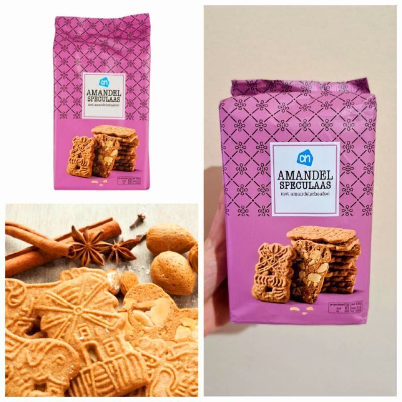 Jual AMANDEL SPECULAAS Almond Biscuit 400 Gram Biskuit Speculoos (Made ...