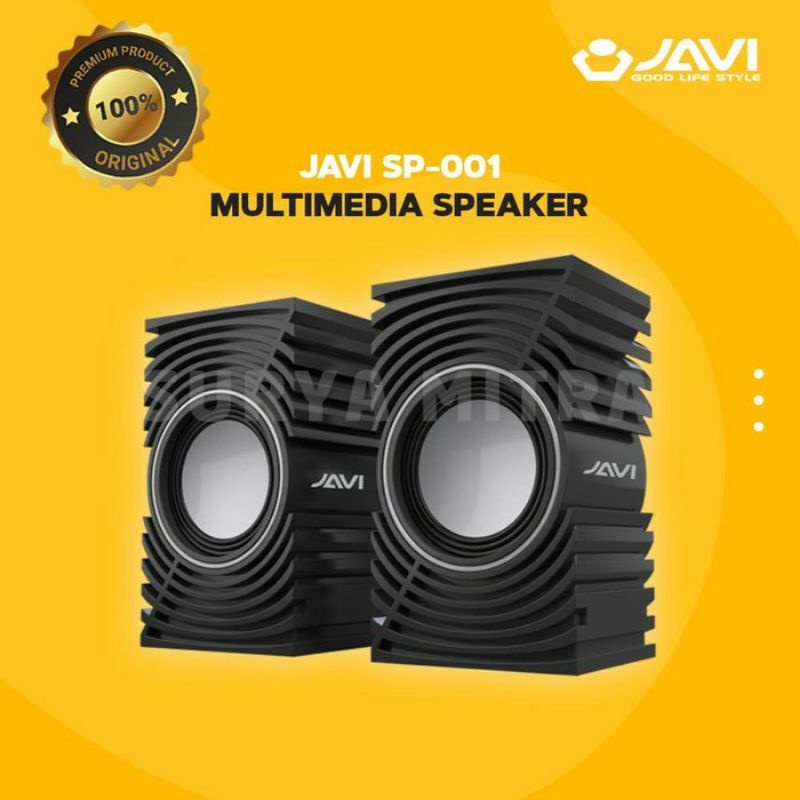 Jual Speaker Komputer Javi Speaker Aktif Javi SP001 | Shopee Indonesia