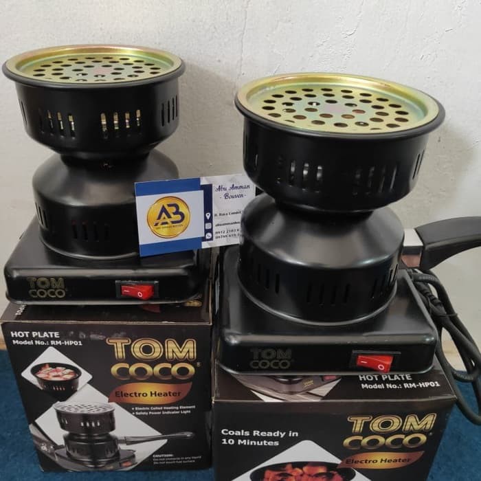 Jual Kompor Listrik Tom Coco Elektrik Elektronik Arang Areng Burner Hot ...