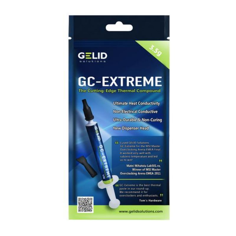 Jual GELID GC-Extreme GC Extreme 3.5 gram Thermal Paste Grease Pasta ...