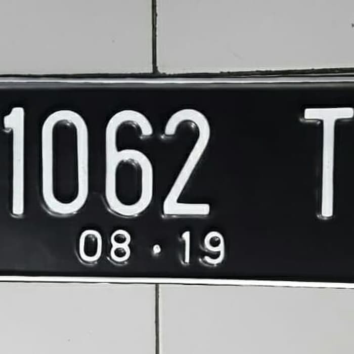 Jual Plat Nomor Polisi Mobil Standar Emboss Logo Samsat | Shopee Indonesia