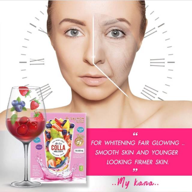Jual [READY] [Buy 3 free botol] COLLA MELODY MY KANA - COLLAGEN DRINK ...