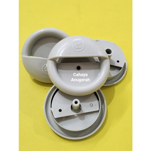 Jual Knop PVC / MIN BELI 2 SET / Tarikan Pintu Bulat PVC / Knob PVC ...