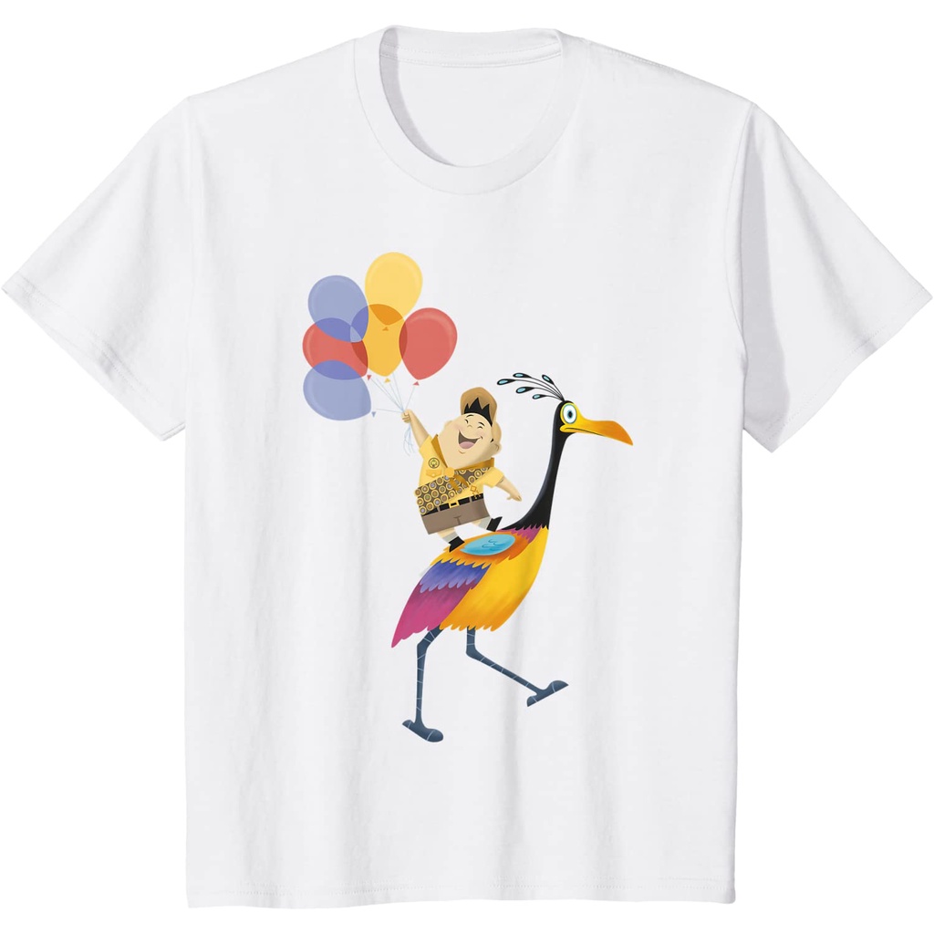 Jual Kaos Anak Disney Pixar Up Russell Balloons On Kevin | Shopee Indonesia