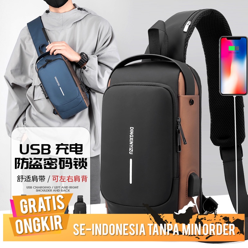 Jual Chest Password Anti-pencurian Sport Tanpa Air Rasul Besar ...