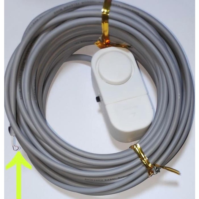 Jual Alarm Air Sensor Level Ketinggian Air Bak Mandi Toren - 7.5 Meter ...