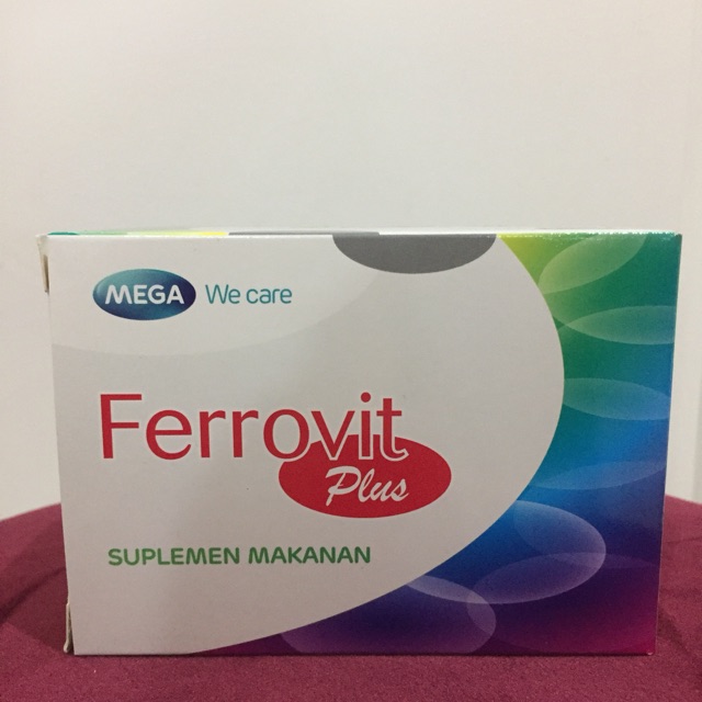 Jual Ferrovit Plus isi 50 kapsul Mega We Care | Shopee Indonesia