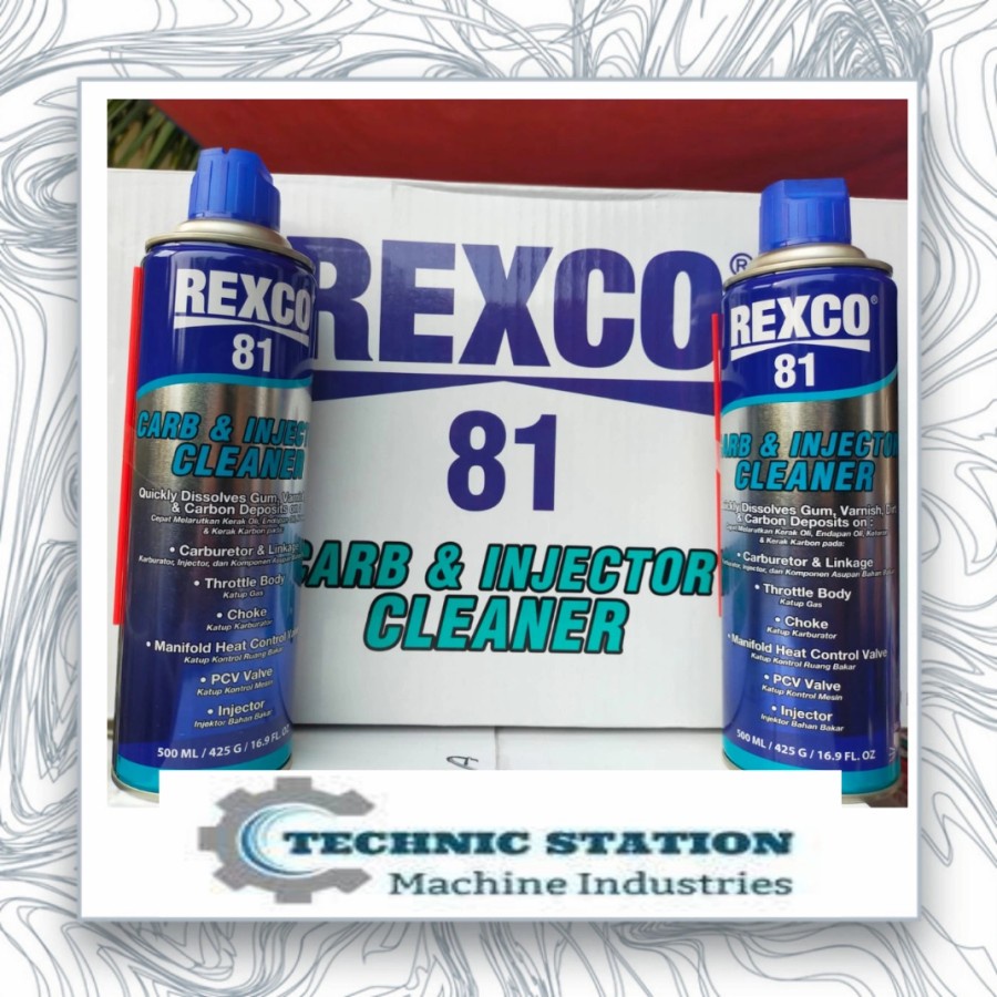 Jual REXCO 81 Pembersih Karburator dan Injektor (Cleaner 500ml ...