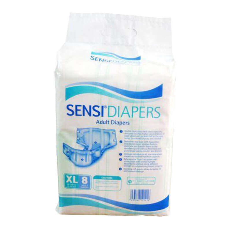 Jual SENSI ADULT DIAPER XL8 - POPOK DEWASA | Shopee Indonesia