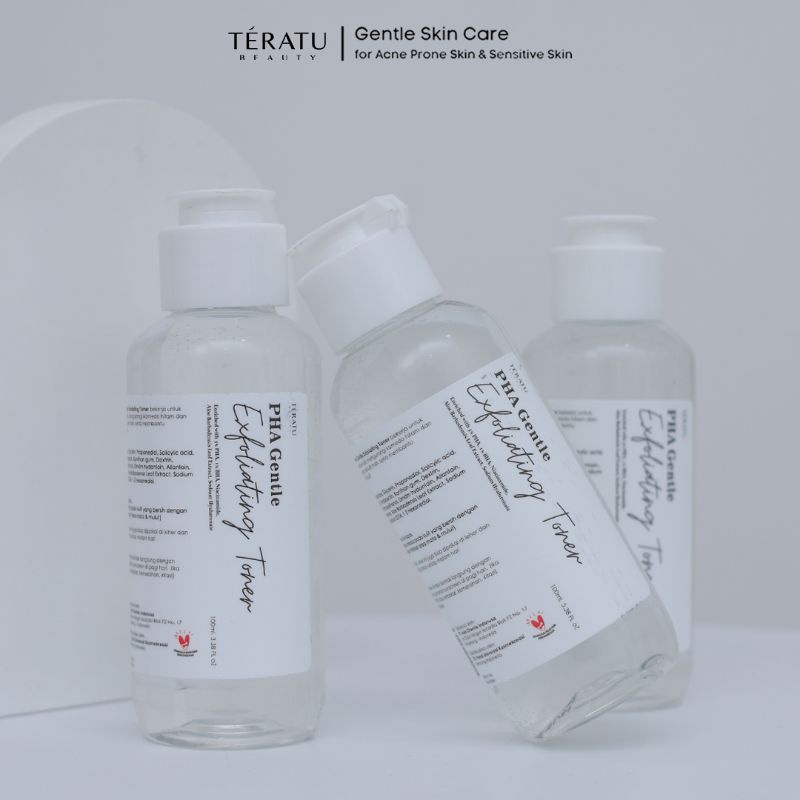 Jual Teratu beauty PHA gentle exfoliating toner/ teratu exfo toner ...