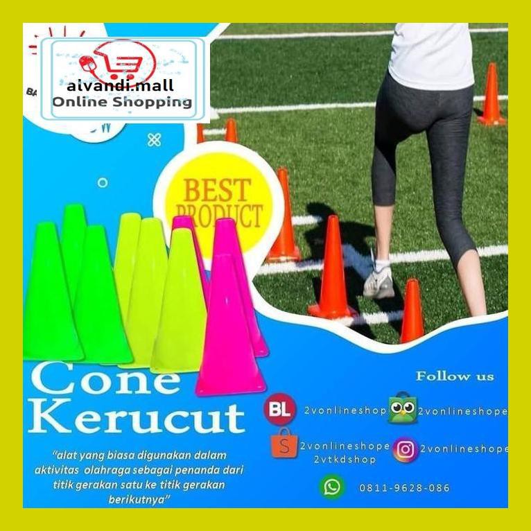 Jual Sebpd88 Cone Kecil Kerucut Crucut Untuk Latihan Training Olahraga ...
