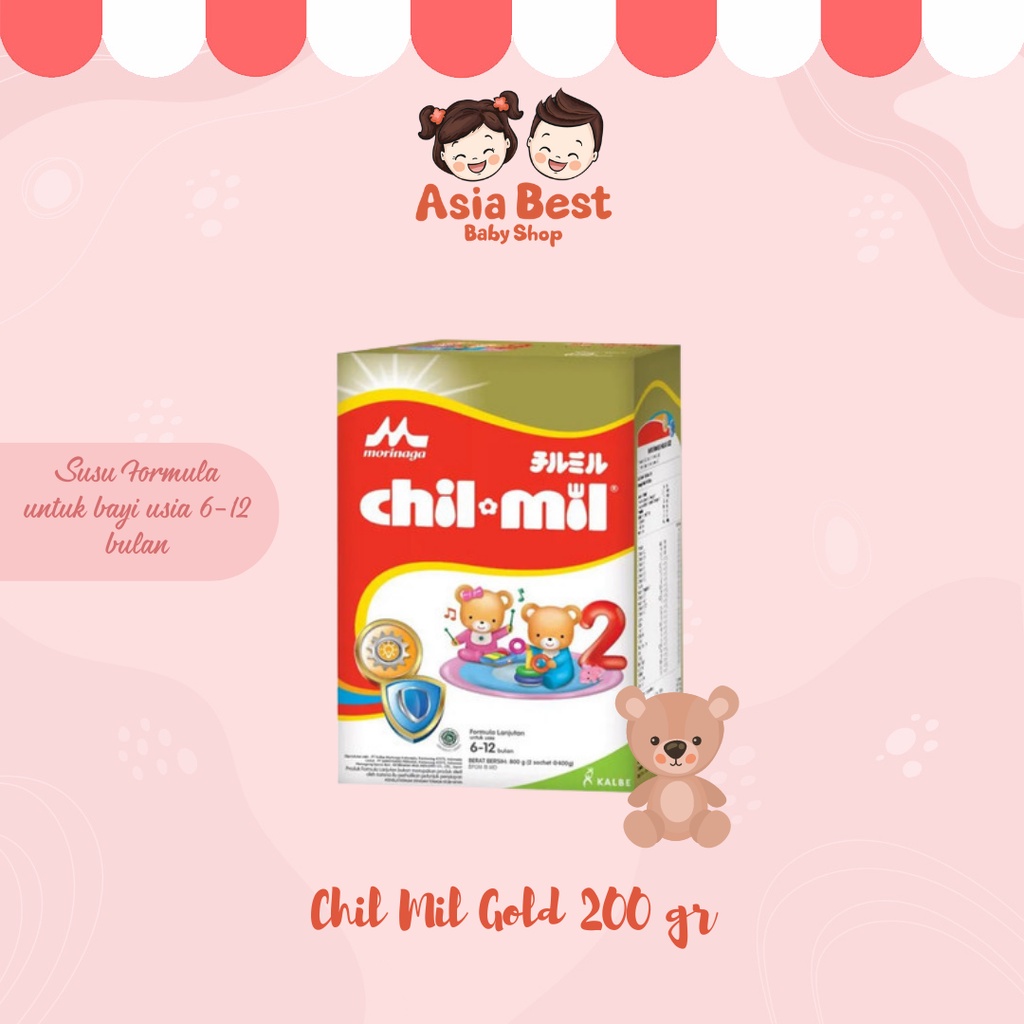 Jual Chil Mil Gold 200gr / Susu Formula untuk bayi usia 6-12 bulan ...