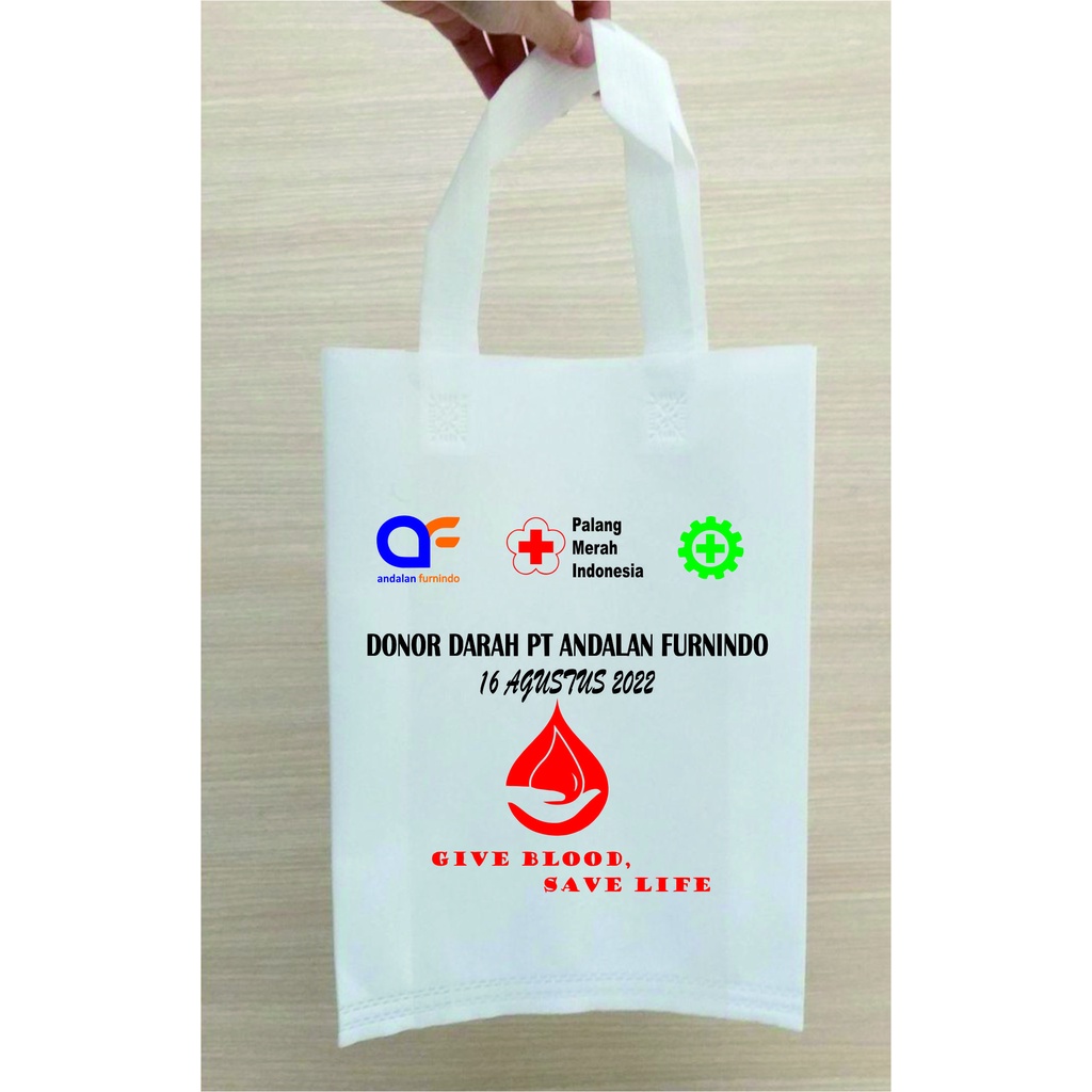 Jual TAS PLUS CETAK, Sablon tas, Tas coustom, tas godybag cetak warna, Tas cetak nama, Tas ...