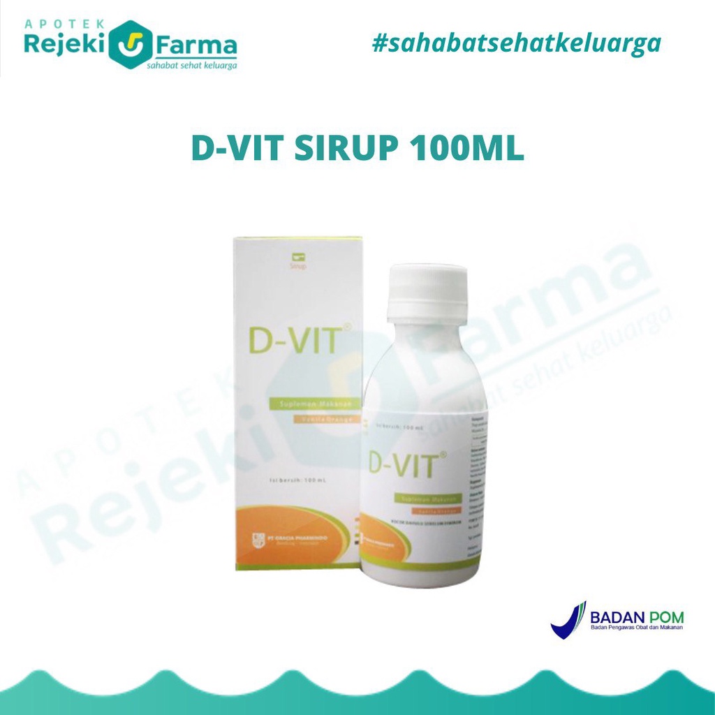 Jual D-Vit Sirup 100 mL | Shopee Indonesia