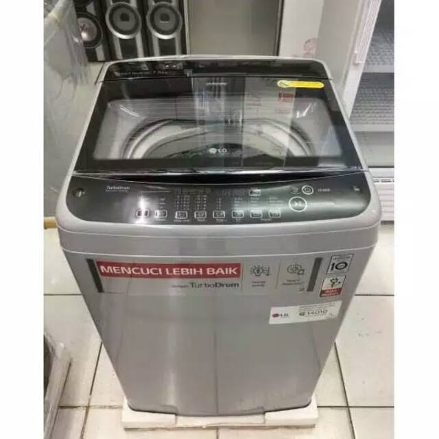 Jual MESIN CUCI LG T2107VS2M 7Kg, TOP LOADING INVERTER GARANSI RESMI 10 ...