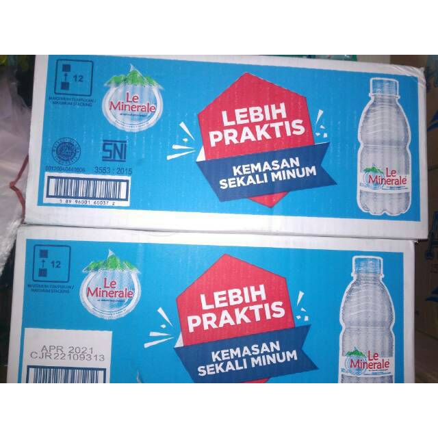 Jual Le Minerale Mini Air Minum Le Mineral 330 ml x 24 botol | Shopee ...