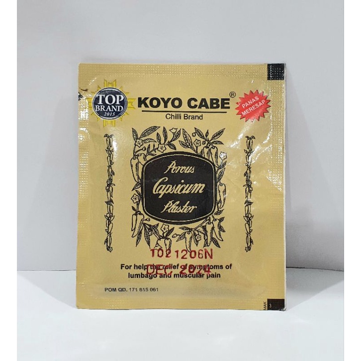 Jual Koyo Cabe sachet isi 10 pc | Shopee Indonesia