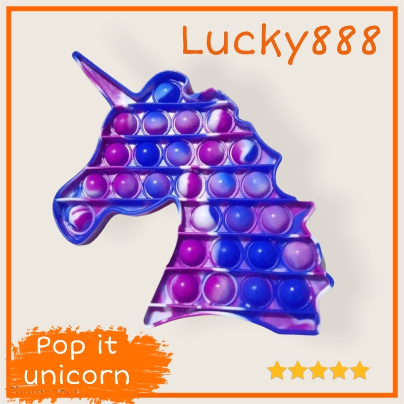 Jual POP IT UNICORN MAINAN ANAK MURAH - FIDGET PUSH POP IT - POP IT ...