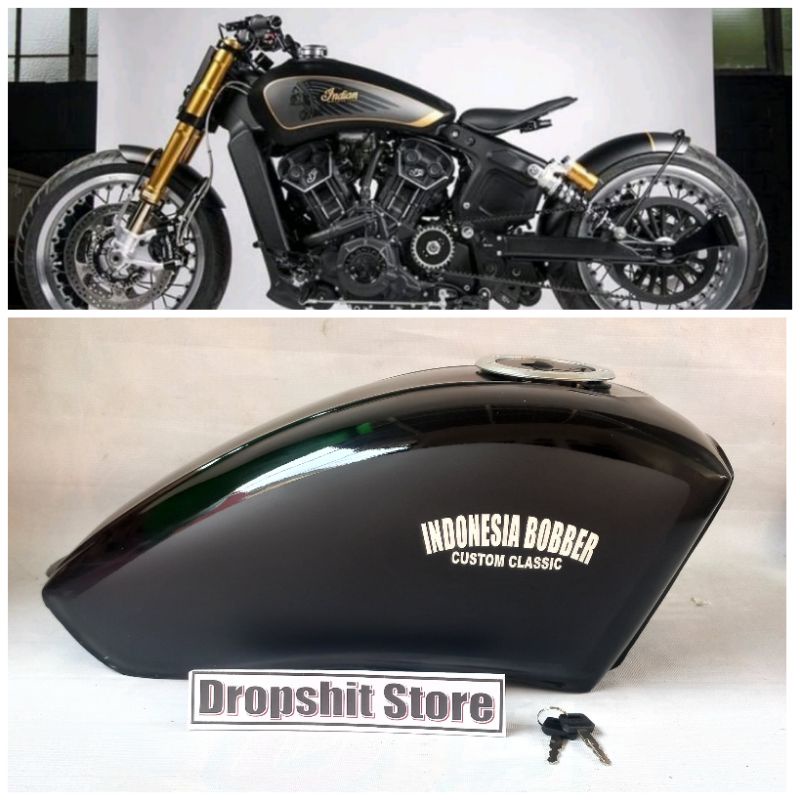Jual Tangki custom japstyle Triumph bober bratstyle caferacer Scrambler ...