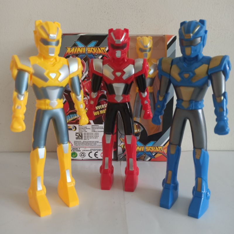 Jual Mainan Robot Mini Squad X ( JUAL CEPAT CUCI GUDANG) | Shopee Indonesia